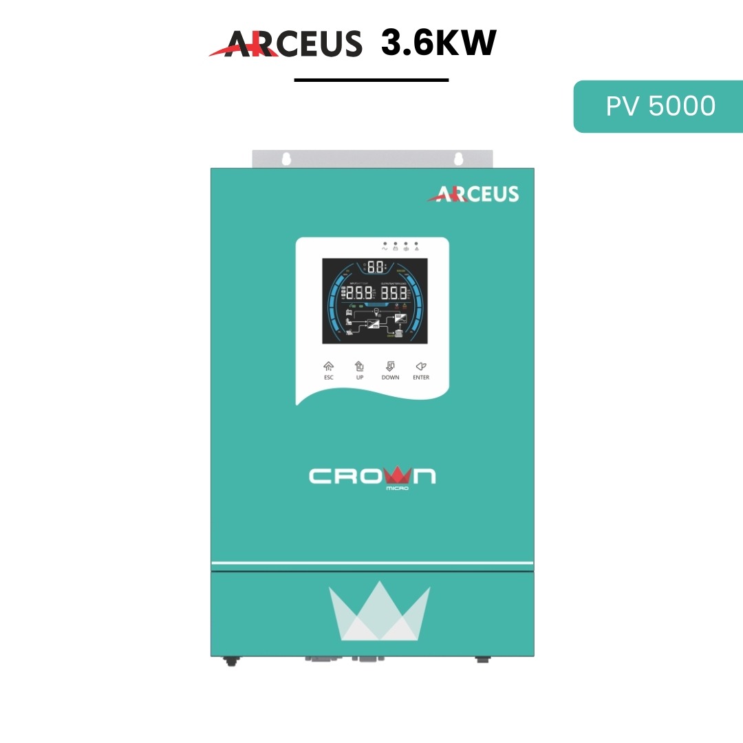 Arceus 3.6KW Inverter – Smart Off-Grid Solar Power Solution