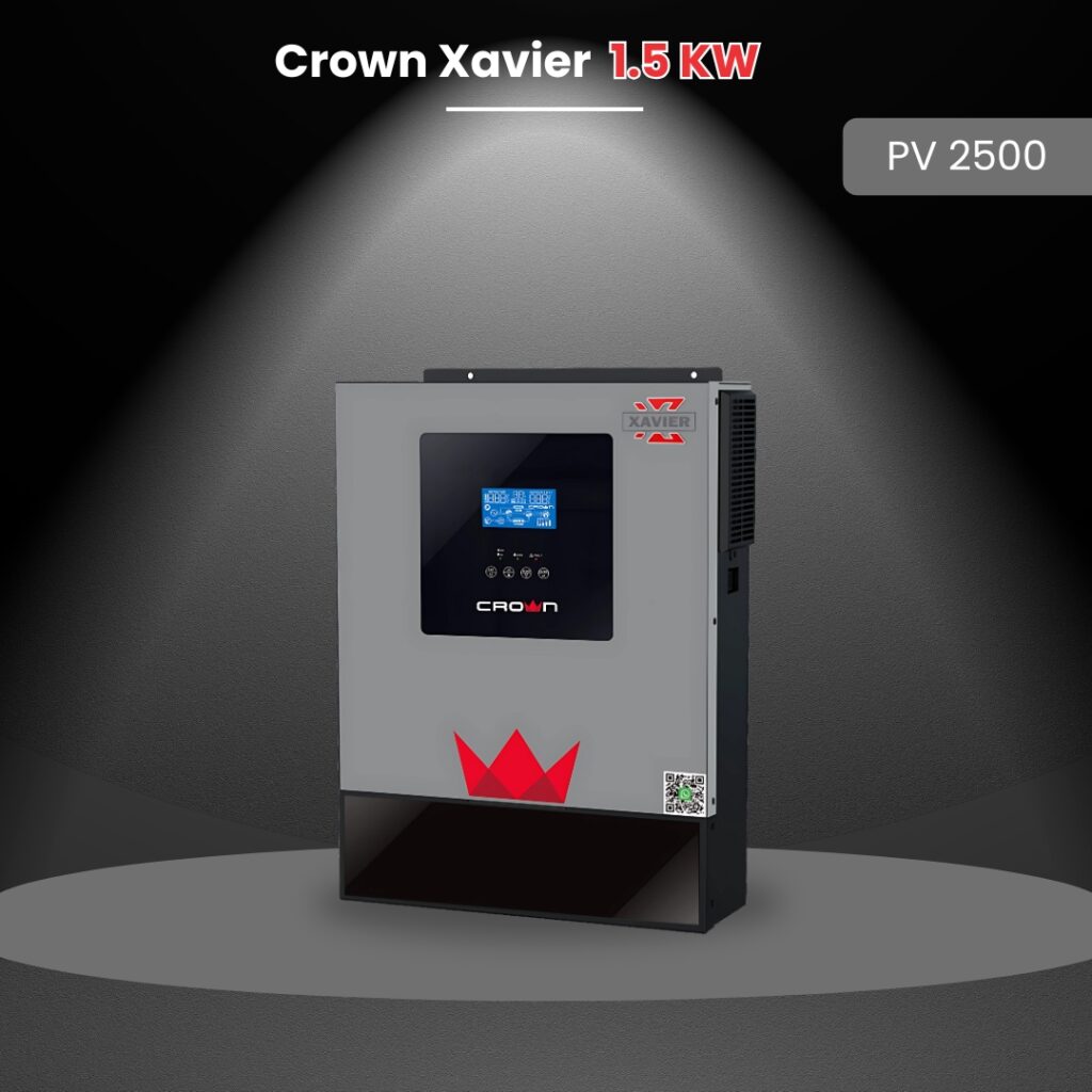 Crown Xavier 1.5kw Off-Grid Solar Inverter | Pure Sine Wave